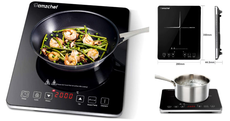 Test & avis Amzchef SK-CB16 – Plaque à induction portable